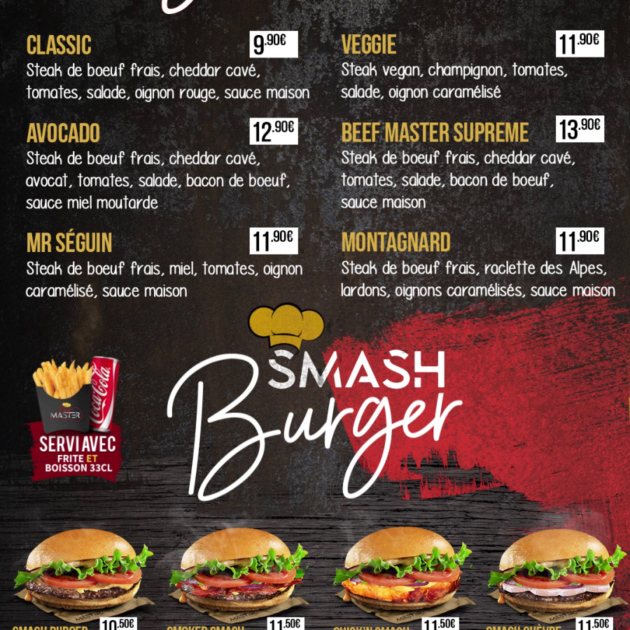 Beef Master – Le meilleur de brasserie à Montreuil